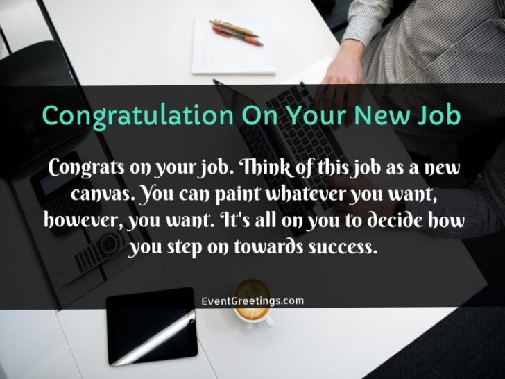 55 Best Good Luck Messages For New Job
