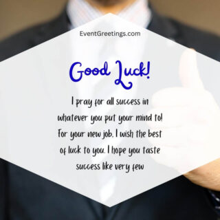 55 Best Good Luck Messages For New Job