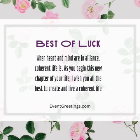 75 Top Good Luck And All The Best Wishes And Messages