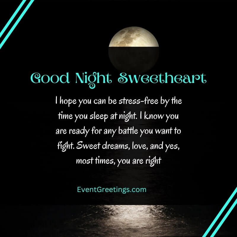 Romantic Good Night Messages For Her