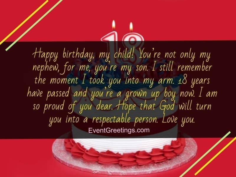 25 Best Ideas Birthday Wishes For 18 Year Old Son Home Family Style 25 Best Ideas Birthday Wishes For 18 Year Old Son Home Family Style