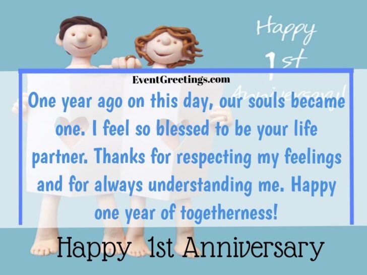 35 Best Happy 1 Year Anniversary Quotes And Images