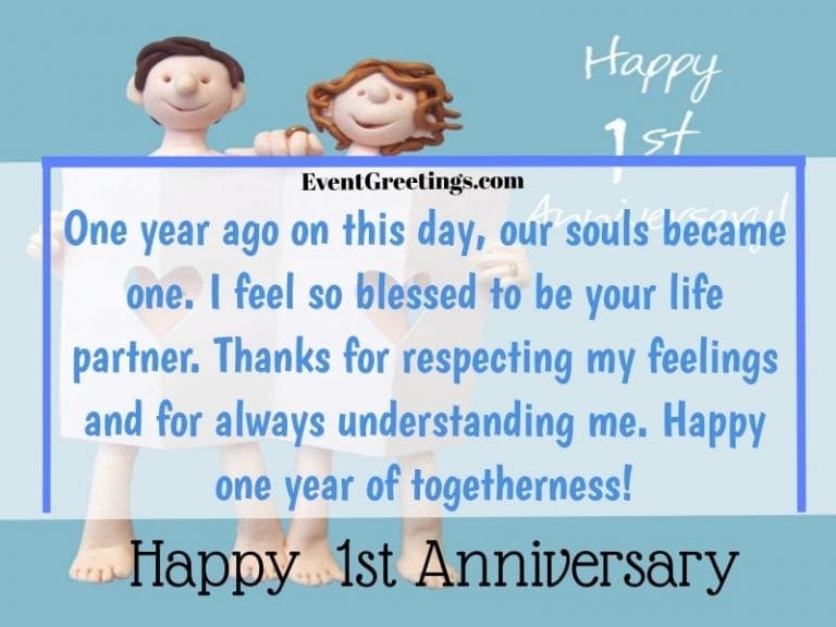 35 Best Happy 1 Year Anniversary Quotes And Images