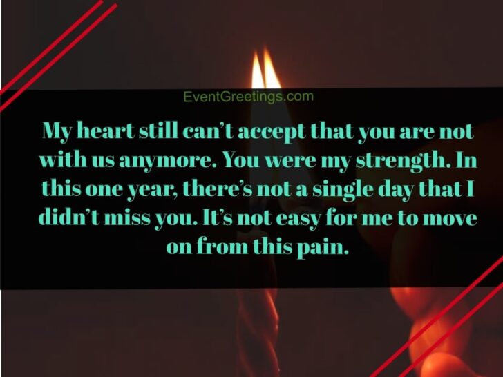 15 Emotional 1 Year Death Anniversary Quotes To Remember Dearest One