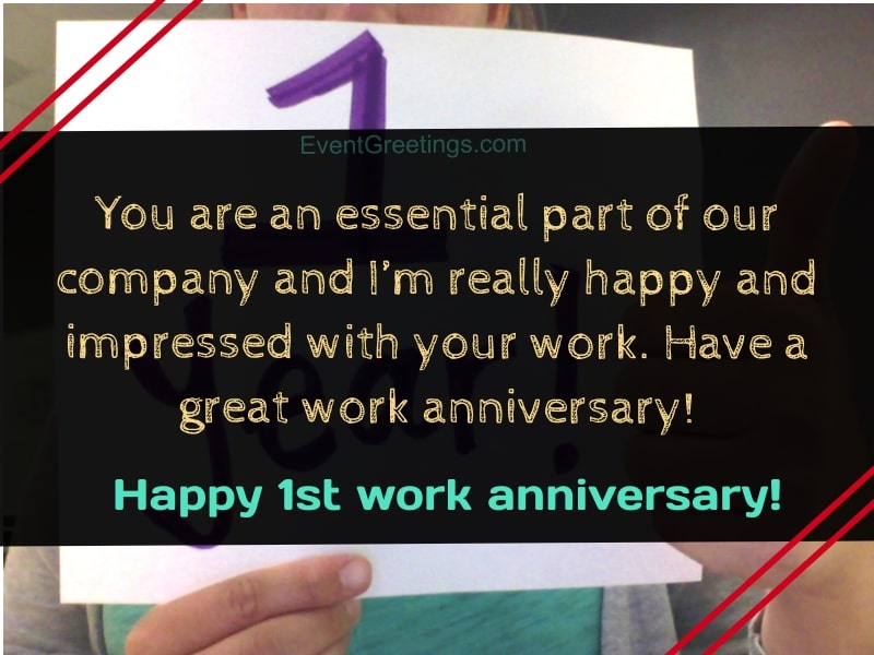 15 Unique Happy 1 Year Work Anniversary Quotes With Images 15 Unique Happy 1 Year Work Anniversary Quotes With Images