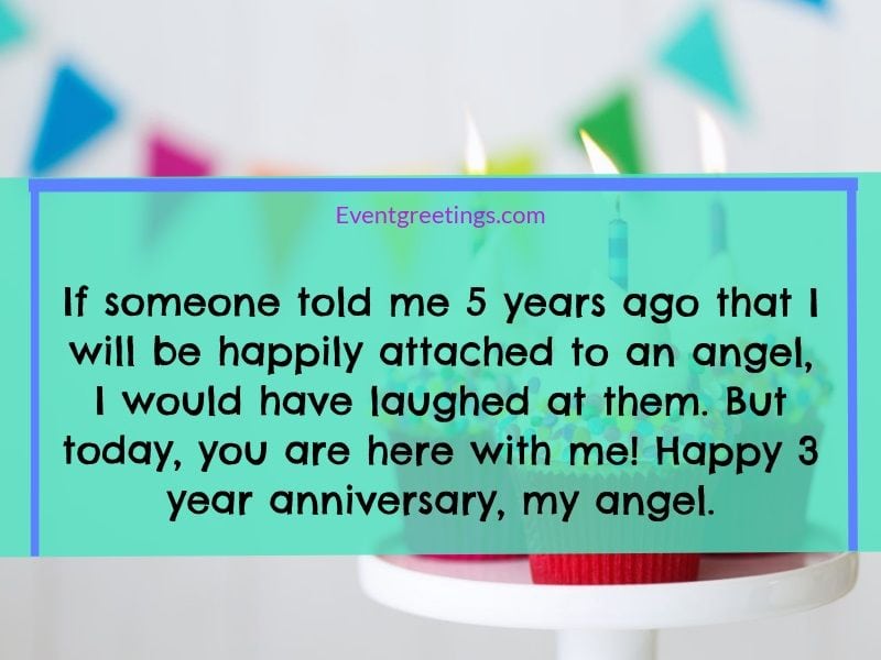 20 Awesome Happy 3 Year Anniversary Quotes With Images