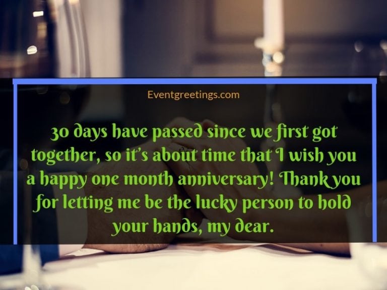 25 Amazing 1 Month Anniversary Quotes To Celebrate The Special Day!