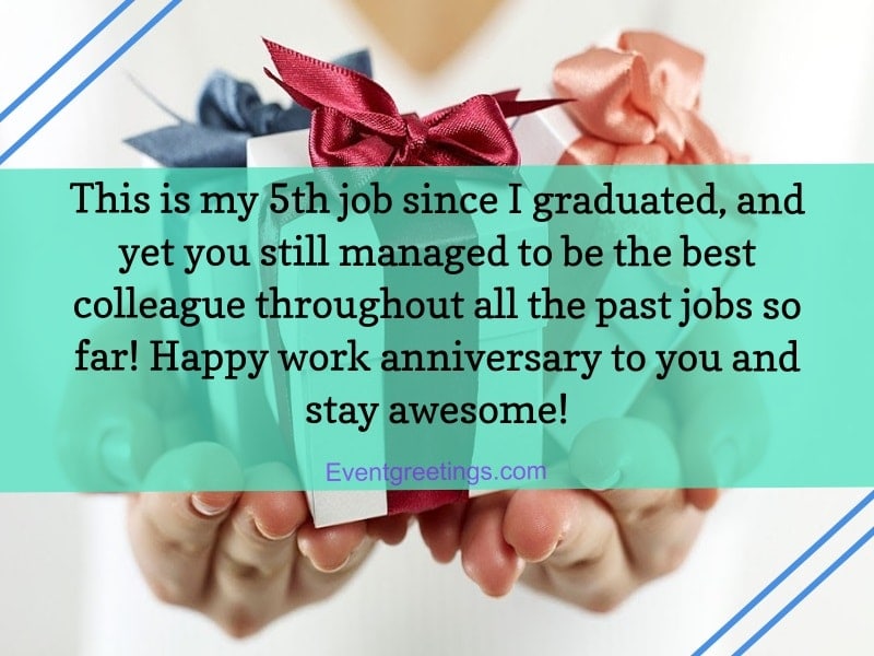 Happy 5Th Work Anniversary Messages Happy 5Th Work Anniversary Messages