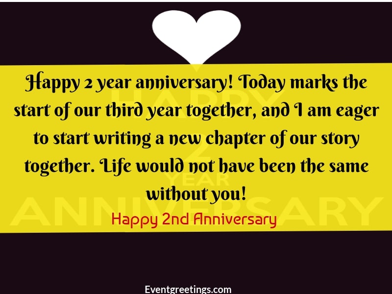 45 Best Happy 2 Year Anniversary Quotes With Images