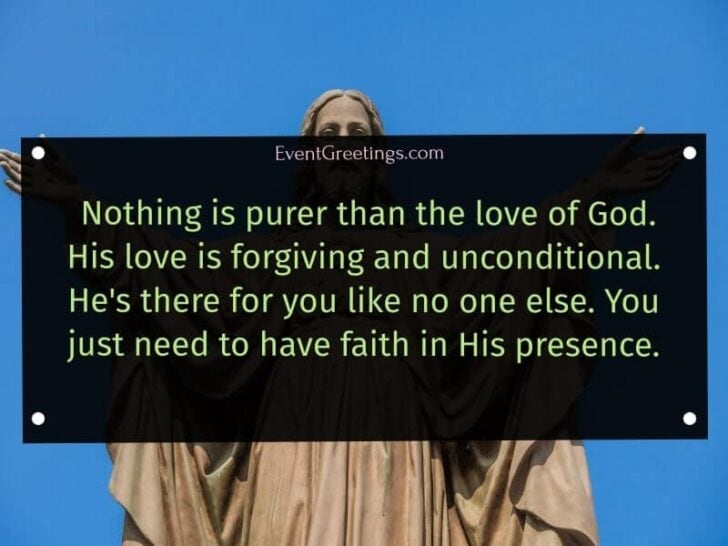 50 Best Quotes About God's Love To Find Inspiration – Events Greetings