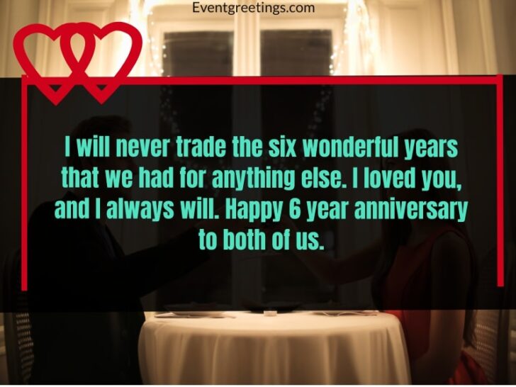 20 Best 6 Year Wedding Anniversary With Images