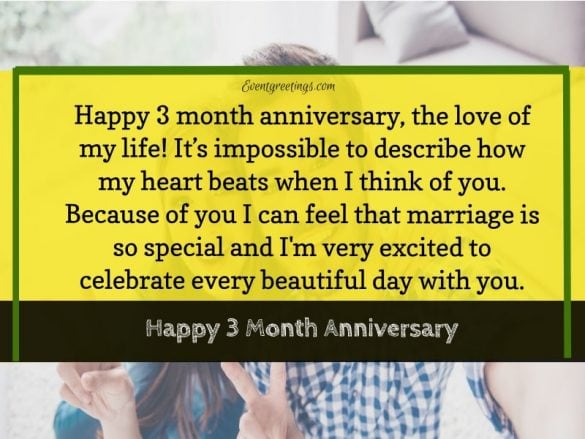 20 Best 3 Month Anniversary Quotes To Celebrate This Magical Moment