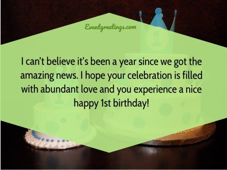 Happy 1st Birthday Wishes And Messages For Babies Events Greetings