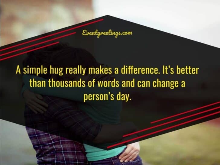 35 Hug Quotes To Express Love For Someone You Care