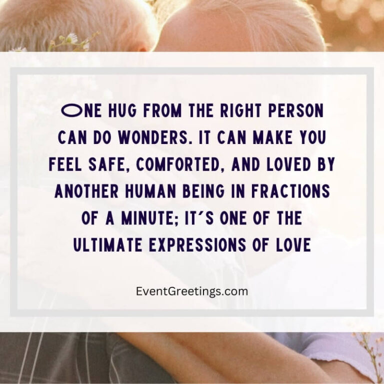 35 Hug Quotes To Express Love For Someone You Care