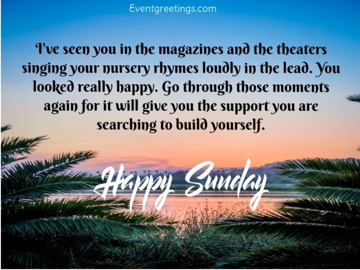 55 Motivational Happy Sunday Quotes To Feel Refresh