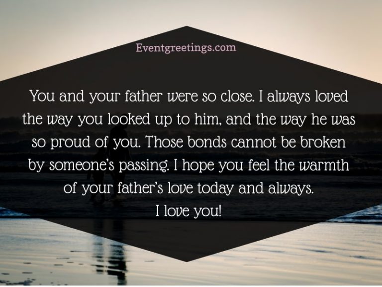 70 Touching Loss of Father Quotes - Sympathy And Condolence Messages