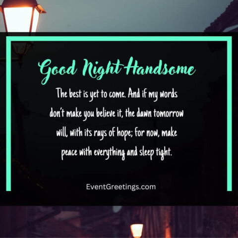 55 Romantic Good Night Messages For Him With Love