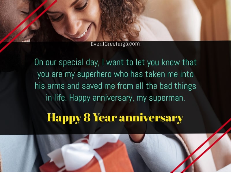 25 Exclusive 8 Year Wedding Anniversary Wishes And Quotes With Images