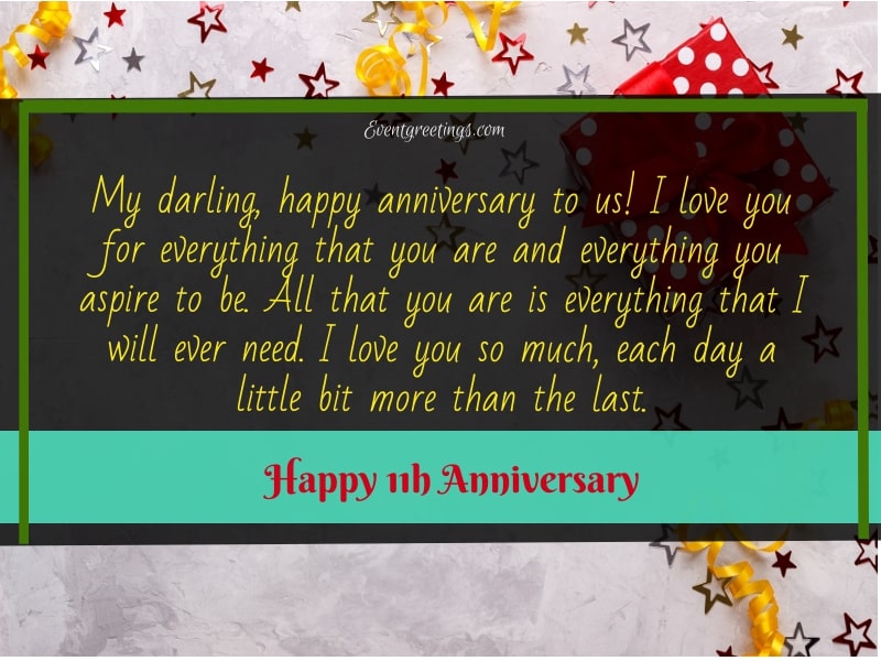 21 Exclusive 11 Year Anniversary Wishes Events Greetings