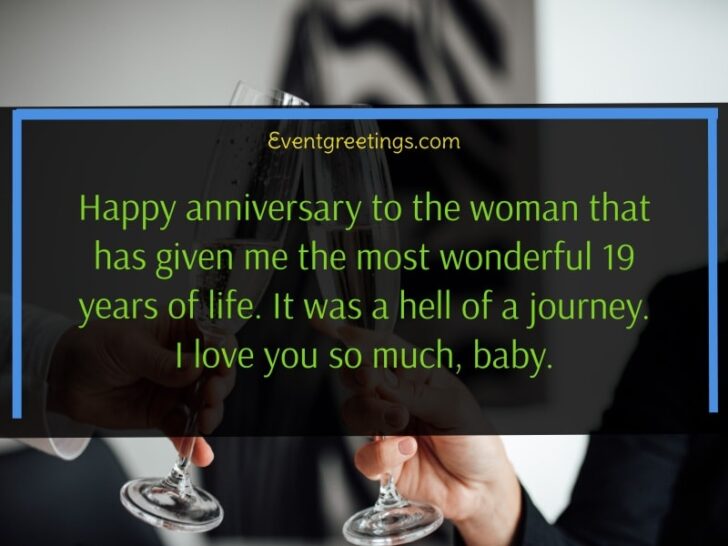 15 Best 19 Year Anniversary Quotes Celebrate Long Run