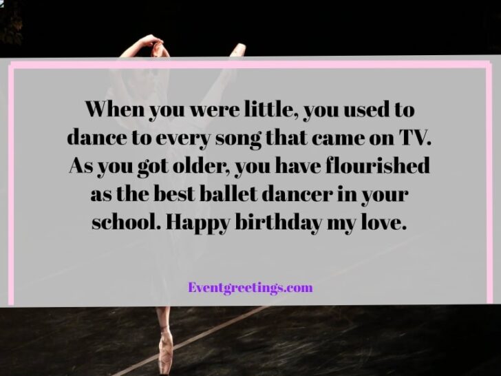 20 Best Happy Birthday Wishes For Dancer