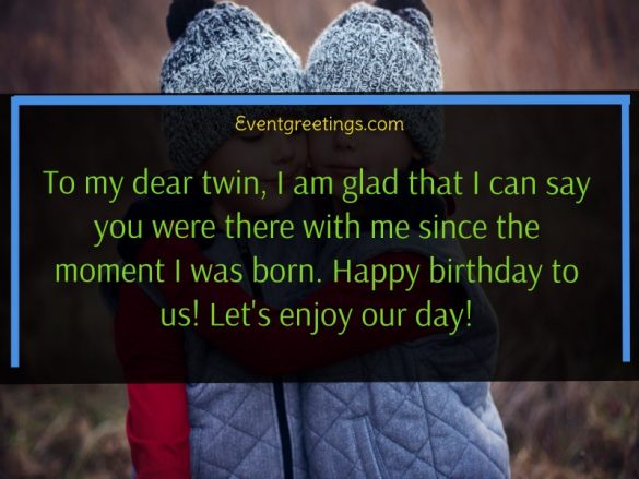 Happy Birthday to Us - Birthday Wishes For Same Day Born People