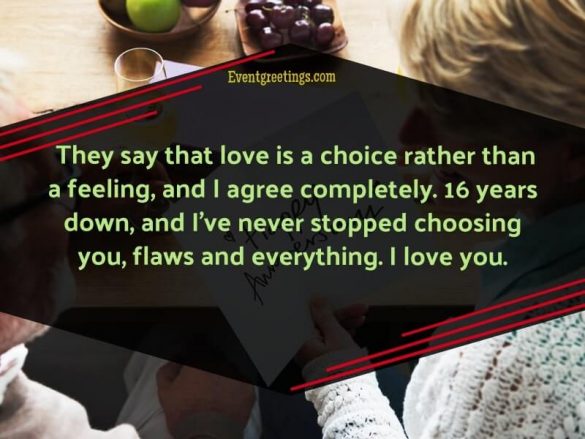 15 Best Happy 16th Wedding Anniversary Quotes Events Greetings