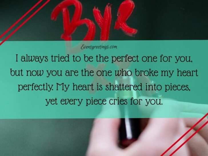 25 Emotional Goodbye Message For Boyfriend – Events Greetings