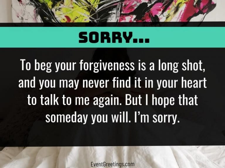Sorry Quotes And Messages For Friend – Events Greetings