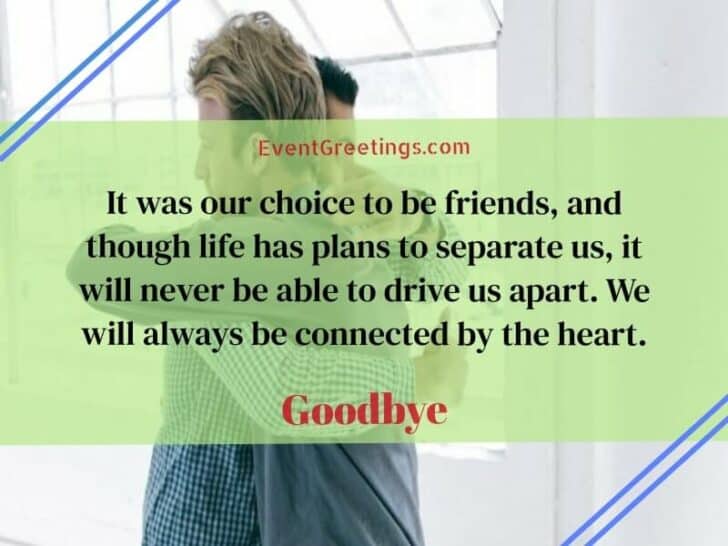 25 Emotional Goodbye Quotes for Friends – Events Greetings