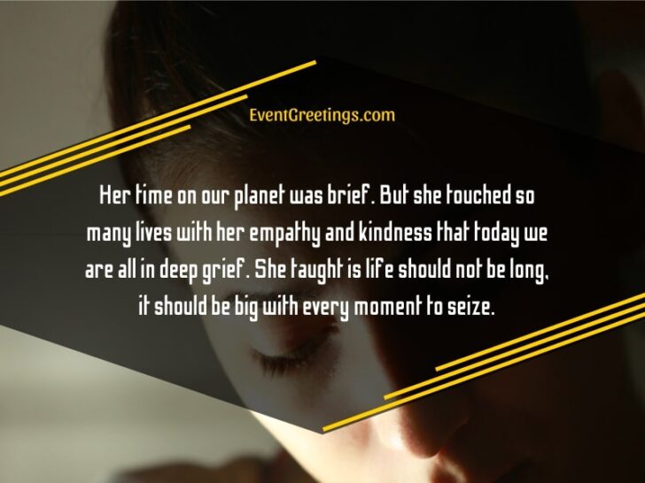 25 Comforting Loss of a Daughter Quotes – Events Greetings