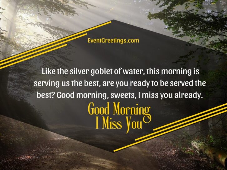 Good Morning, My Love: Miss You Quotes for Him or Her