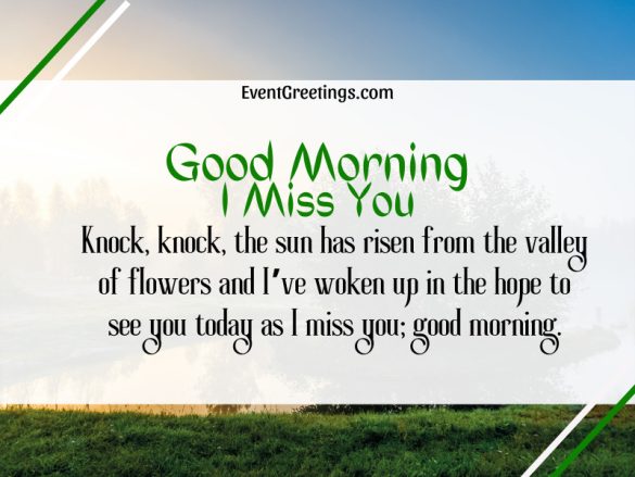 Good Morning, My Love: Miss You Quotes for Him or Her