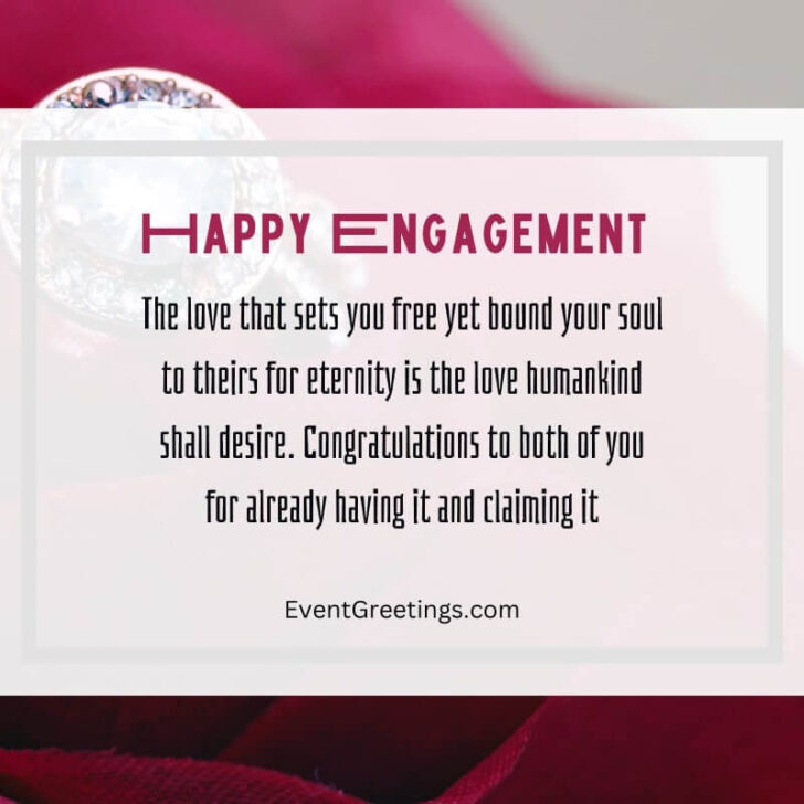 190 Best Engagement Wishes and Messages : What to Write in a Card
