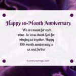 20 Cute Happy 10 Month Anniversary Wishes And Quotes