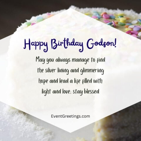 25 Cute Birthday Wishes For Godson For Happy Day