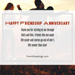 25 Heart Touching Friendship Anniversary Wishes And Messages
