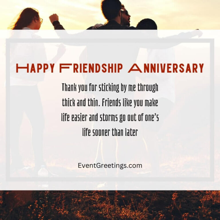 25 Heart Touching Friendship Anniversary Wishes And Messages