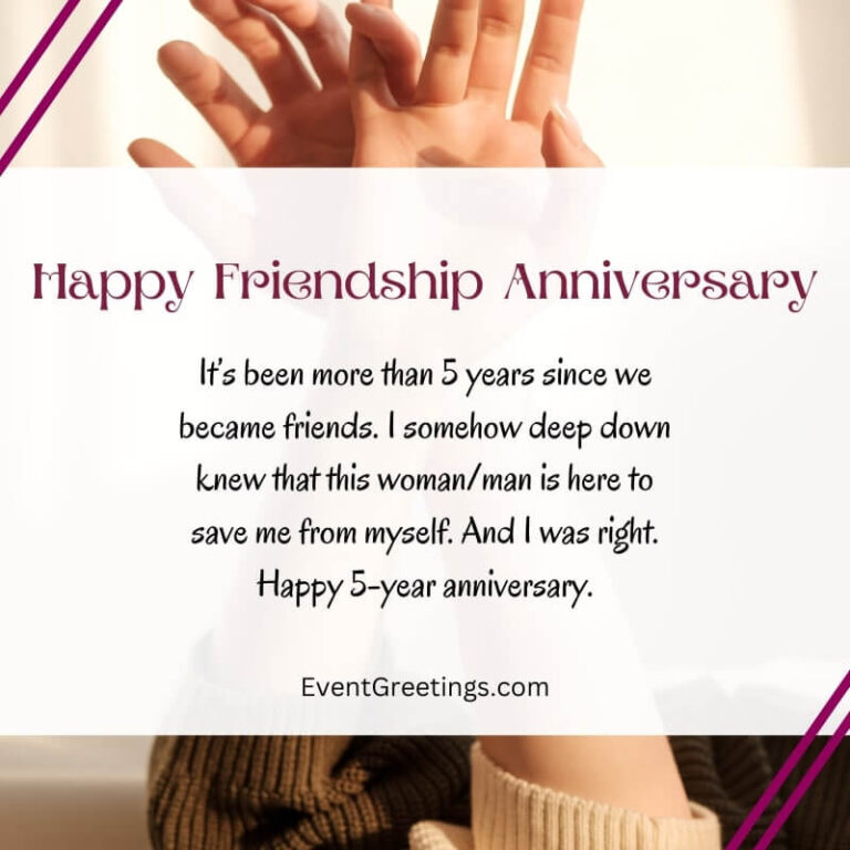 25 Heart Touching Friendship Anniversary Wishes And Messages