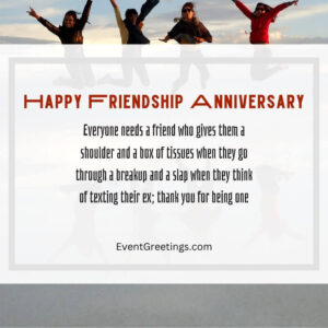 25 Heart Touching Friendship Anniversary Wishes And Messages